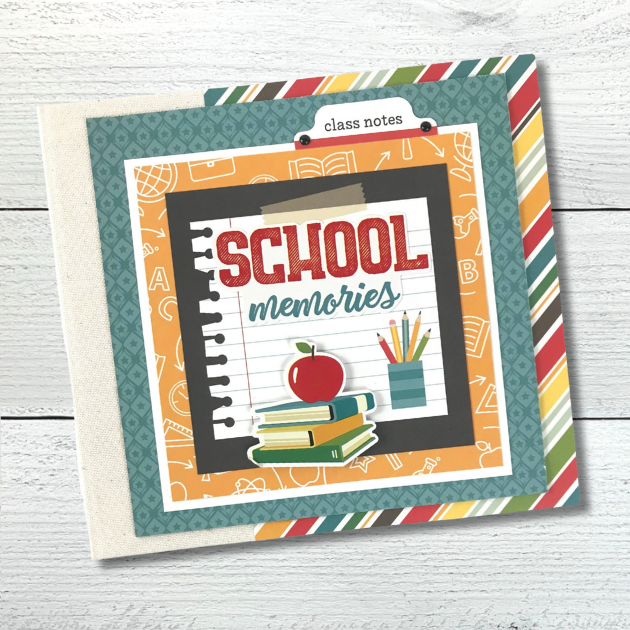 School Memories Scrapbook Instructions – Artsy Albums