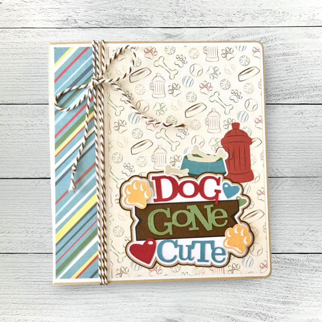 Dog Gone Cute Scrapbook Album Instructions – Artsy Albums