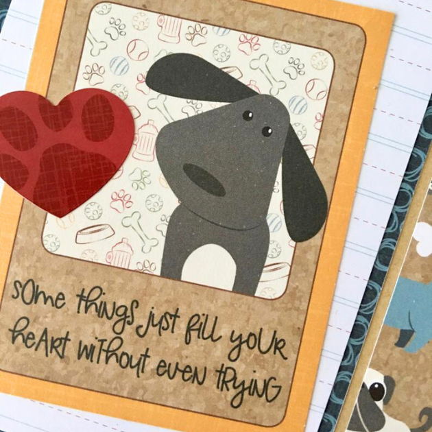 Dog Gone Cute Scrapbook Album Instructions – Artsy Albums