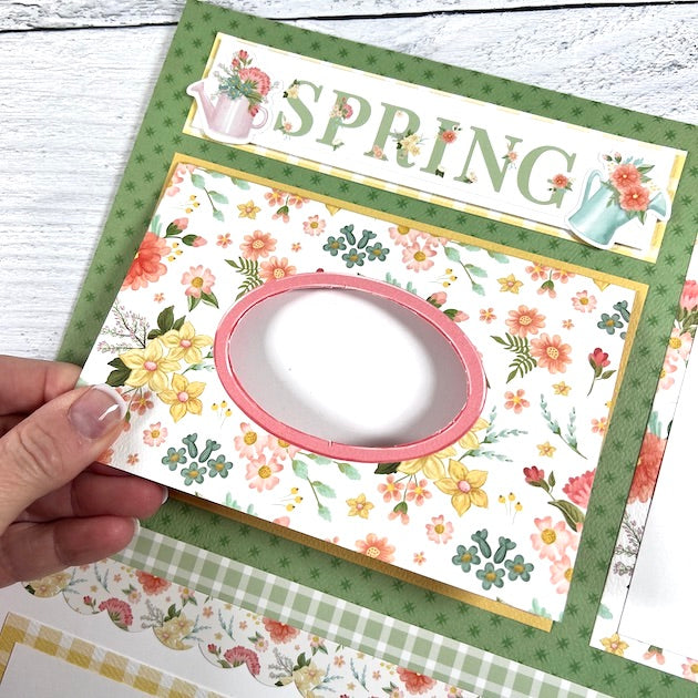 12x12 Beauty of Spring 4-Page Layout Instructions – Artsy Albums
