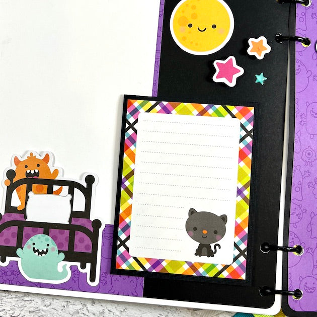 Monster Madness Halloween Scrapbook Instructions – Artsy Albums