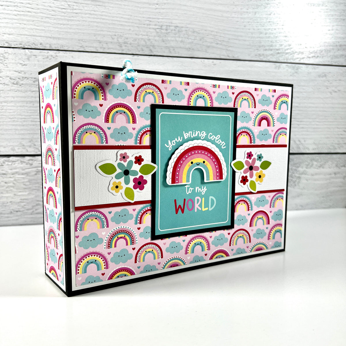 You Color My World Scrapbook Instructions ONLY – Artsy Albums