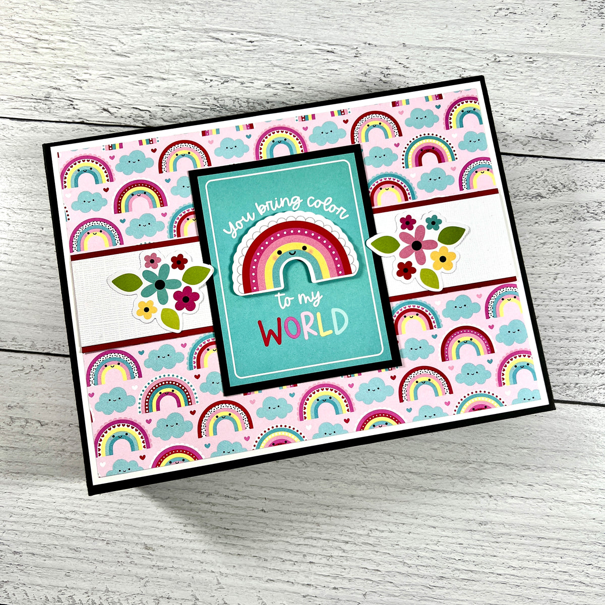You Color My World Scrapbook Instructions ONLY – Artsy Albums