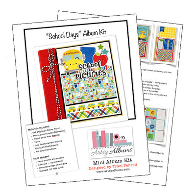 12x12 Pumpkin Spice Fall Layout Instructions ONLY – Artsy Albums