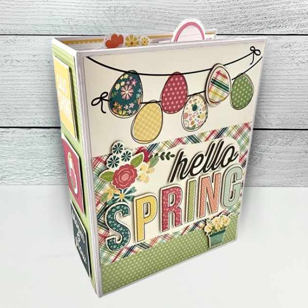 Hello Spring Easter Scrapbook Instructions – Artsy Albums