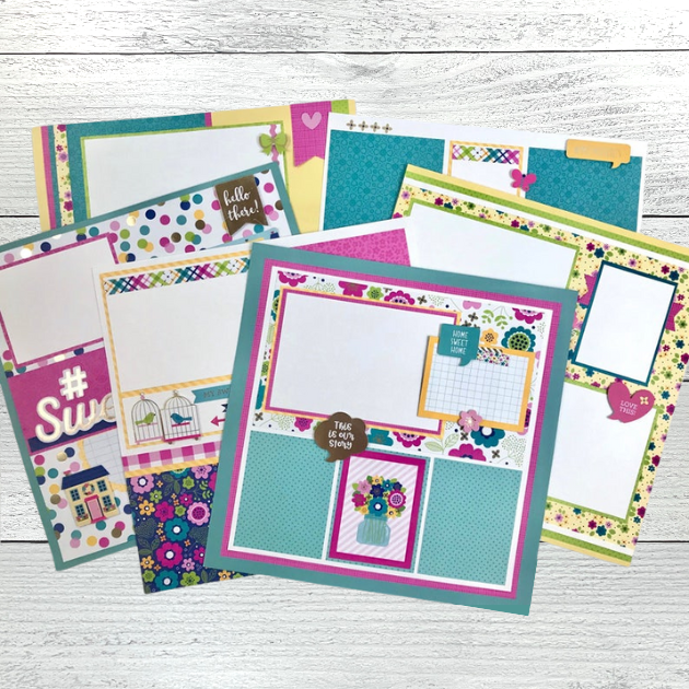12x12 Family & Friend Layout Instructions – Artsy Albums