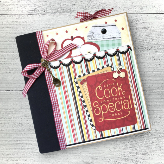 Cook Something Special Recipe Scrapbook Instructions ONLY – Artsy Albums