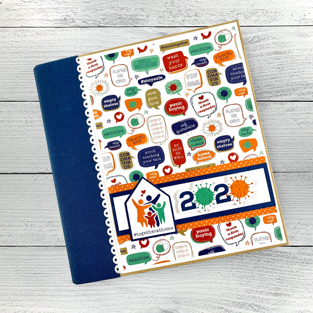 Together At Home Quarantine Scrapbook Instructions ONLY – Artsy Albums