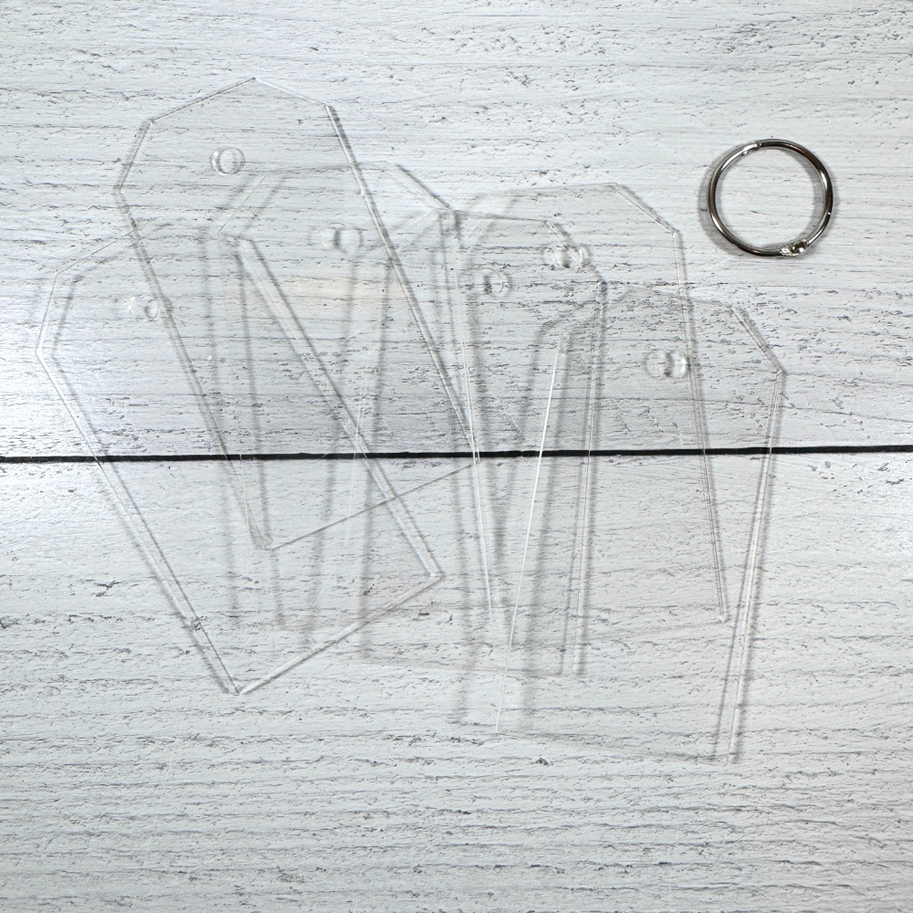 Acrylic Tag Shaped Mini Album – Artsy Albums