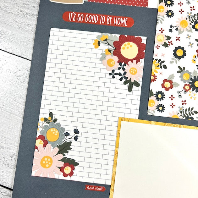 12x12 Home Scrapbook Layout Instructions – Artsy Albums