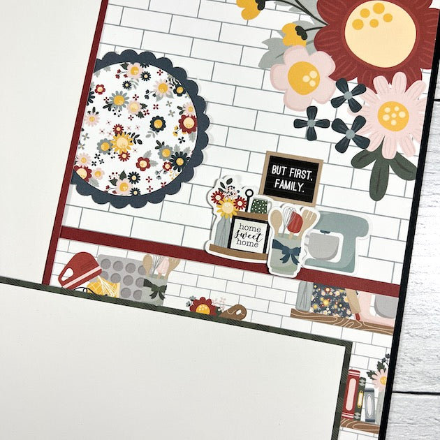 12x12 Home Scrapbook Layout Instructions – Artsy Albums