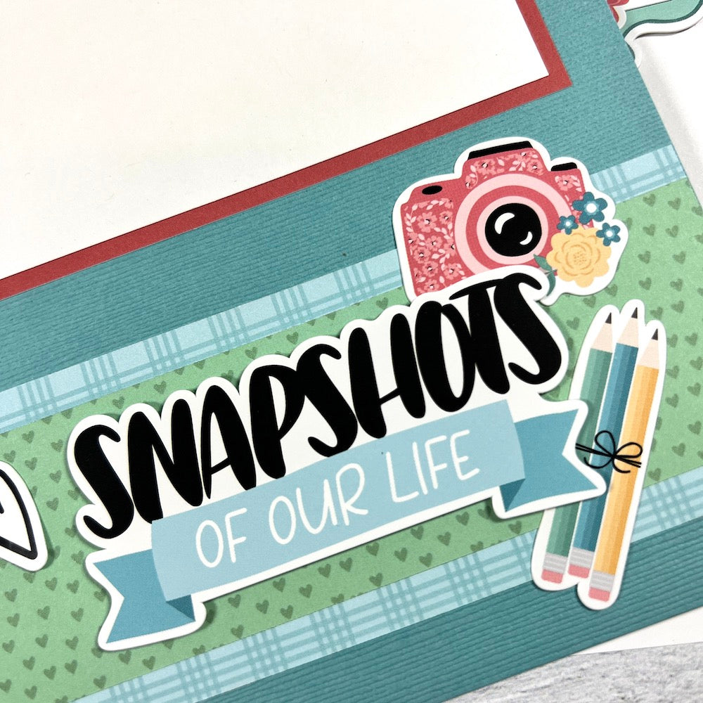 12x12 A Story to Tell 4-Page Scrapbook Instructions – Artsy Albums