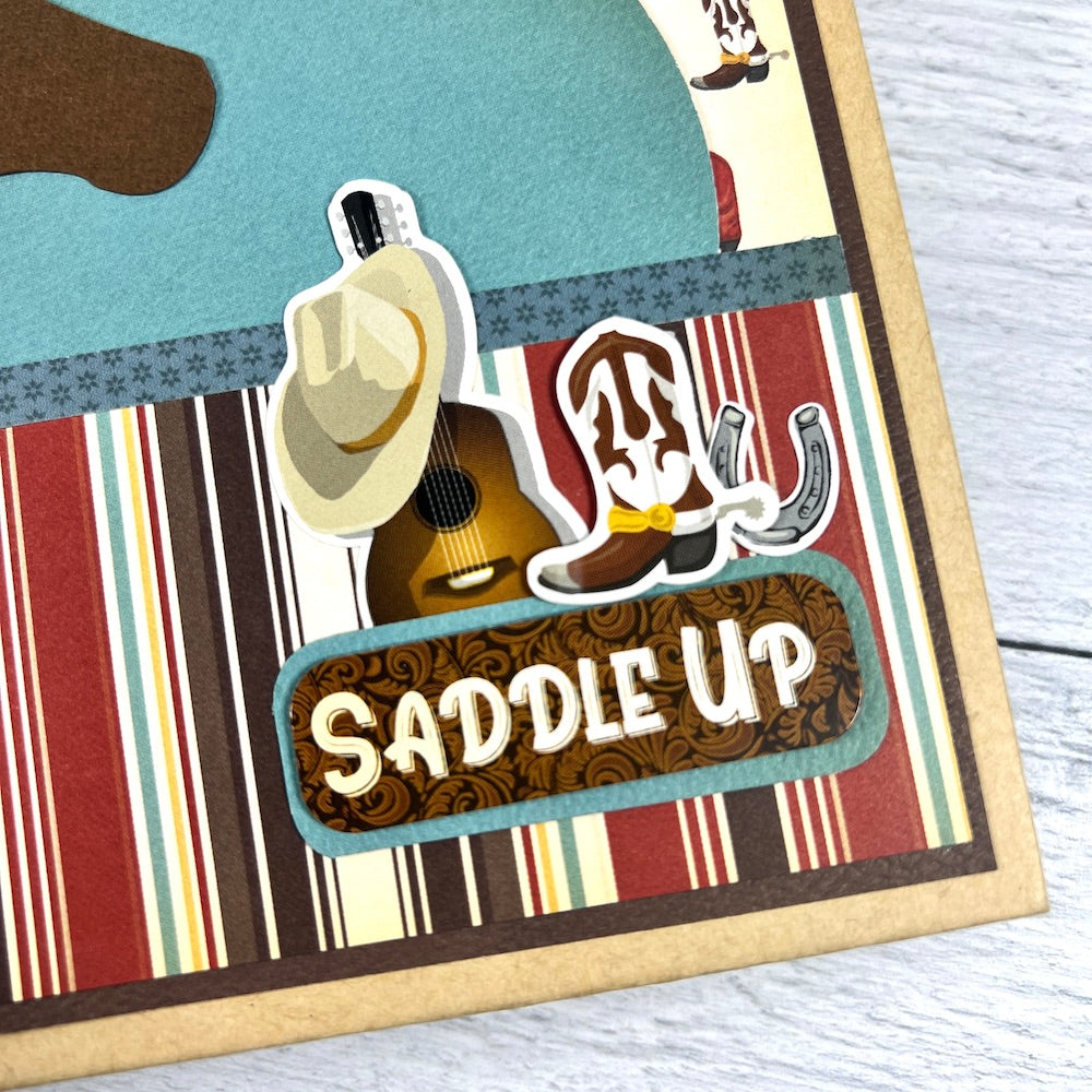Saddle Up Scrapbook Album Instructions – Artsy Albums