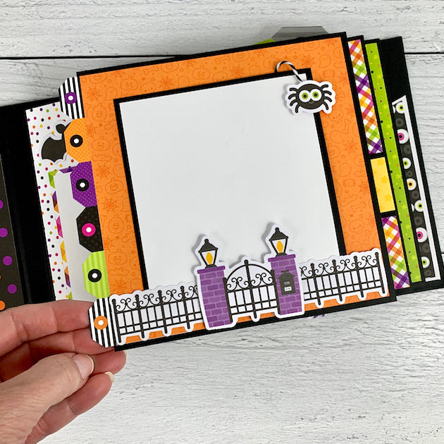 Spooktacular Halloween Scrapbook Instructions – Artsy Albums