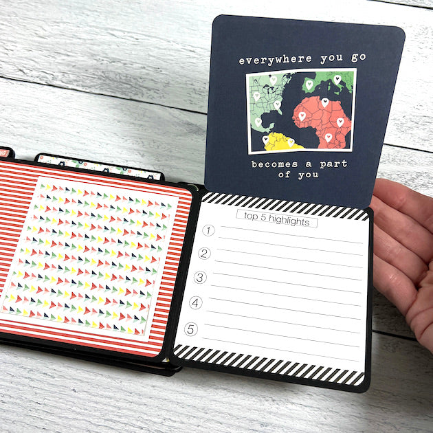 Travel Camera Scrapbook Instructions – Artsy Albums