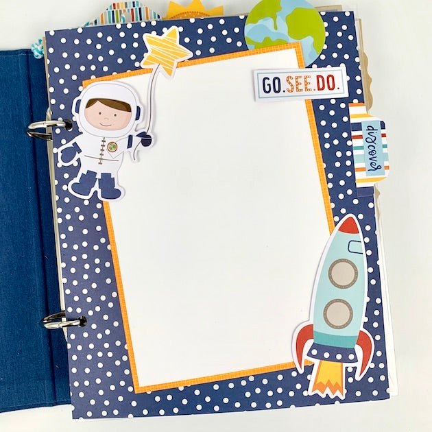 The Sky is the Limit Scrapbook Instructions – Artsy Albums