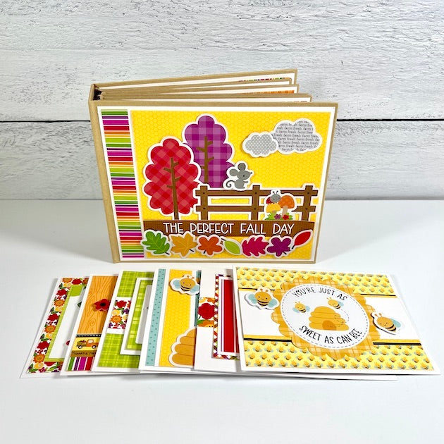 Perfect Fall Day Scrapbook & Cards Instructions ONLY – Artsy Albums