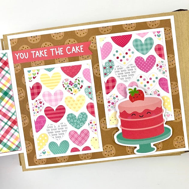 You Bake Me Happy Scrapbook Album Instructions – Artsy Albums