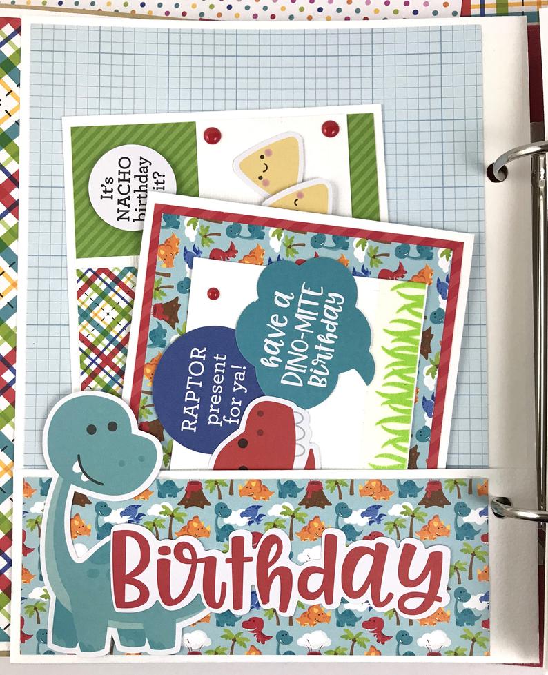 Card Organizing Scrapbook Album (and 12 cards) Instructions – Artsy Albums